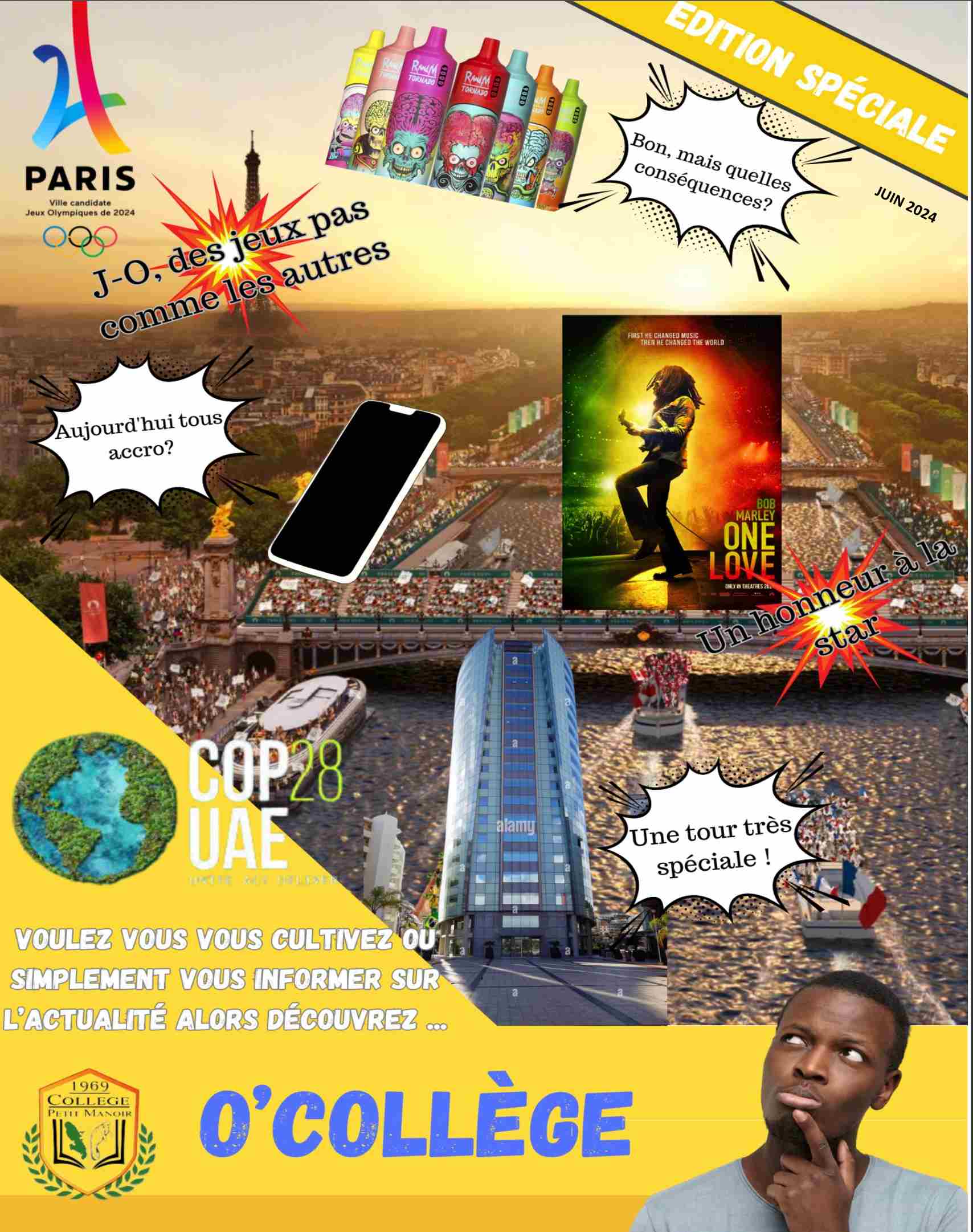 Le nouveau journal du Collège - Collège Petit Manoir